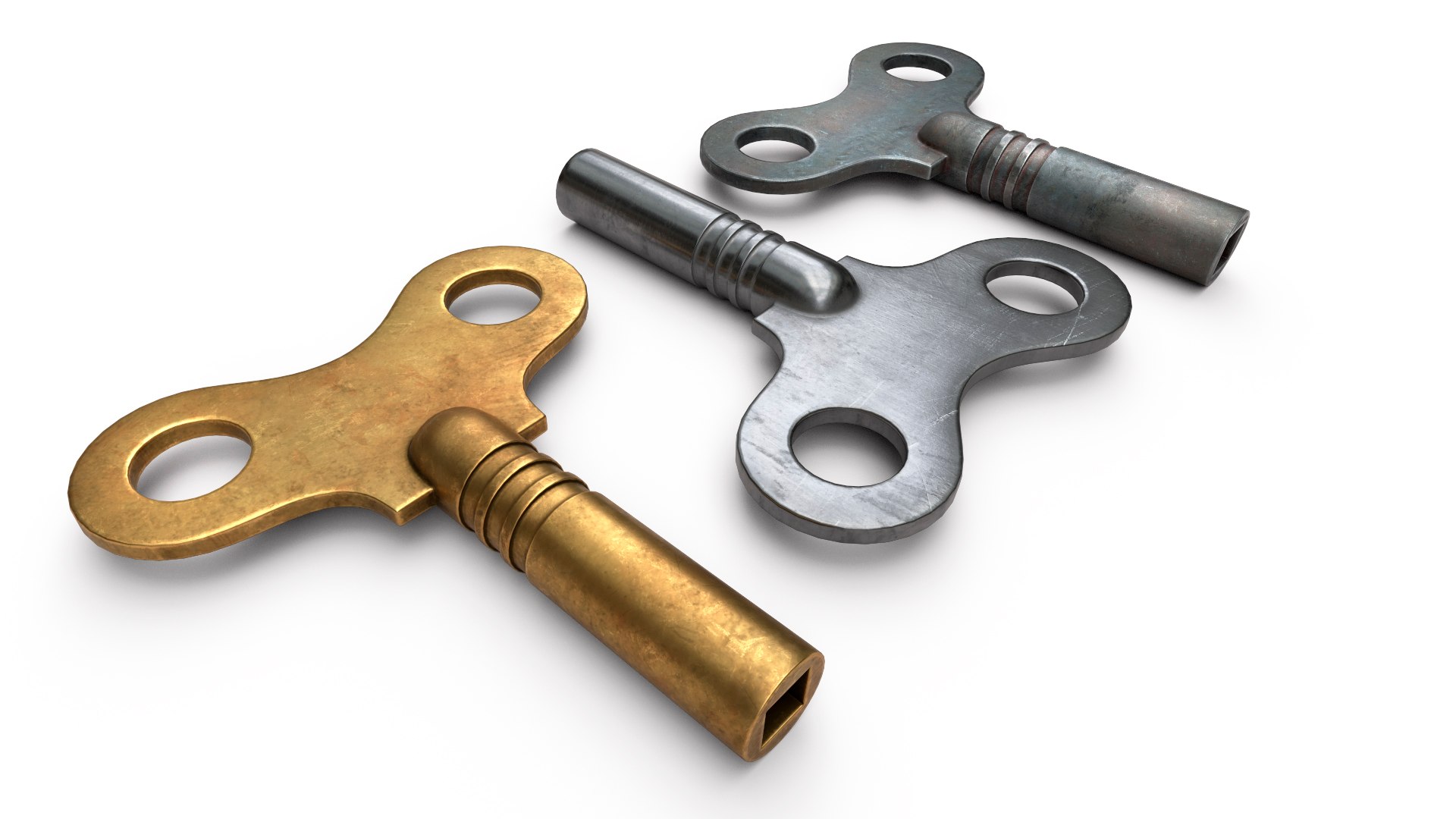 Winding Key 3D Model - TurboSquid 1852565