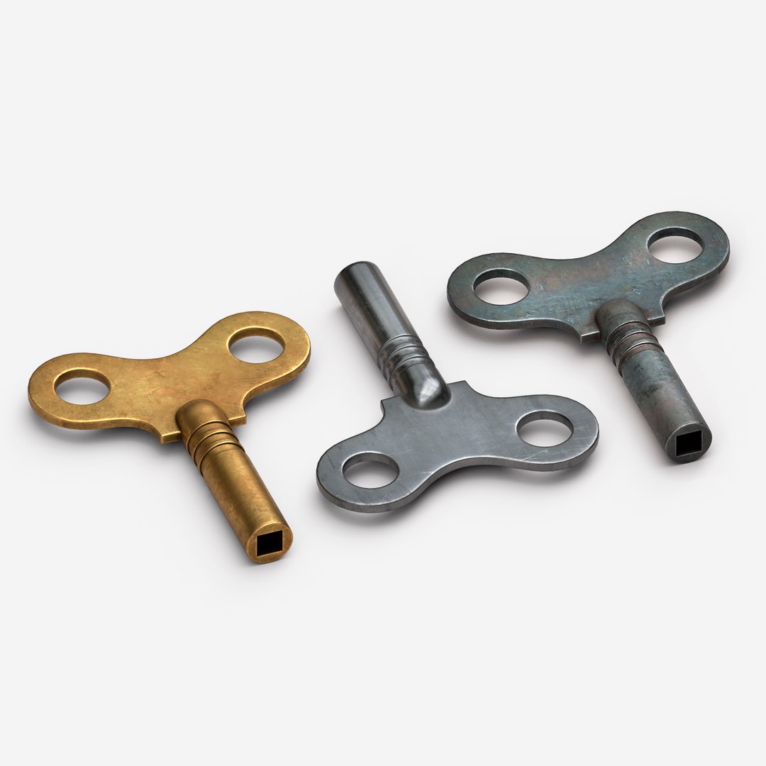 Winding Key 3D model - TurboSquid 1852565