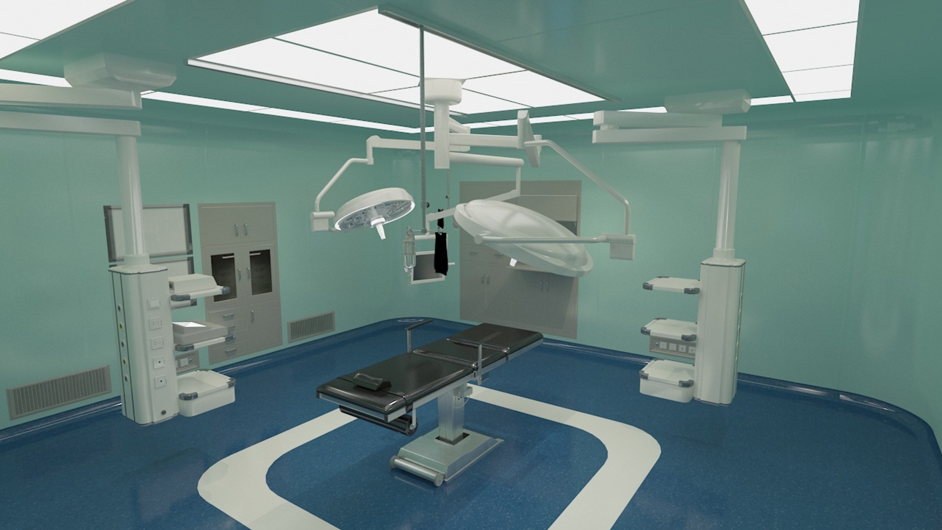 3D Operation Room Model - TurboSquid 2258595