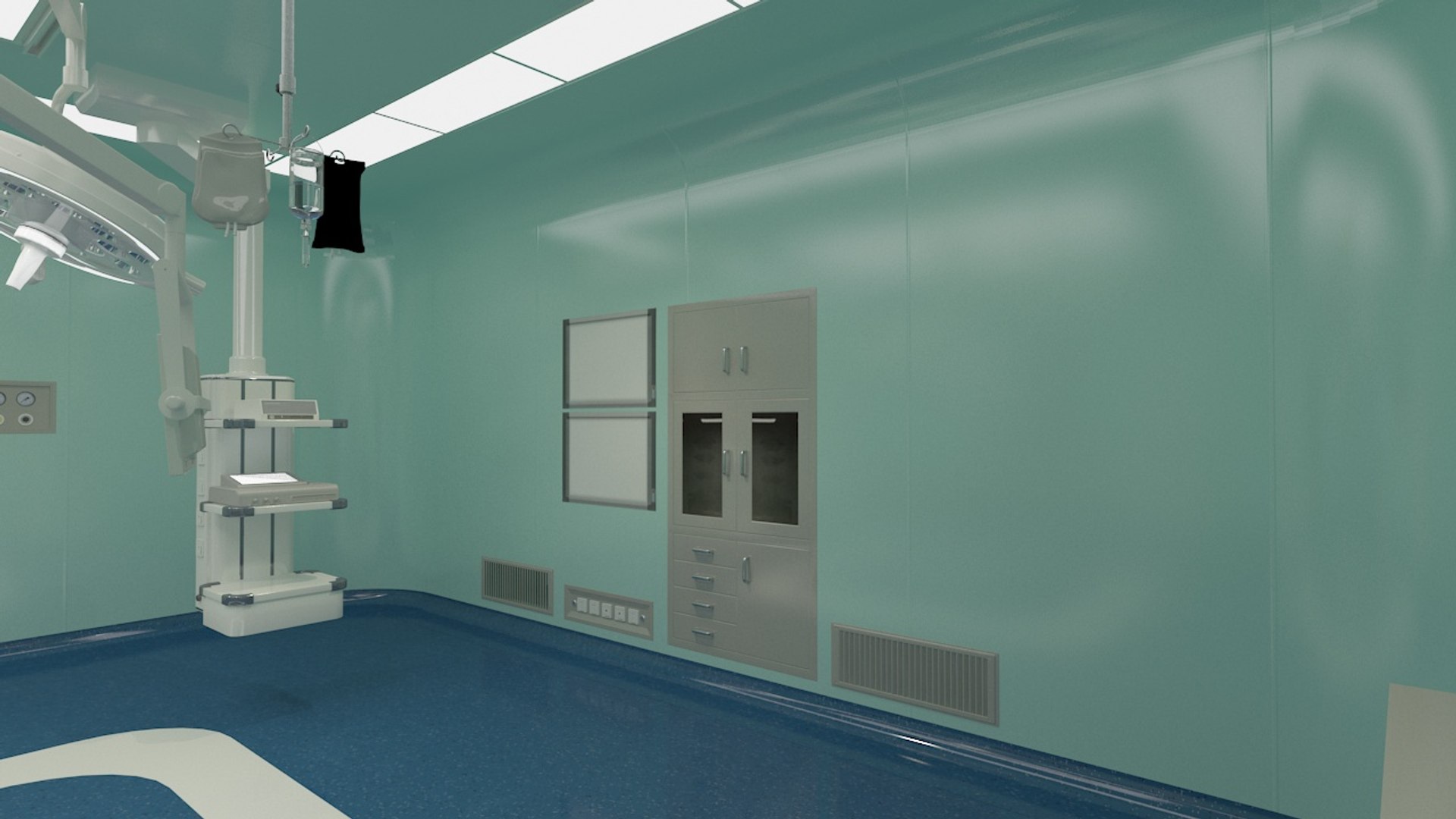 3D Operation Room Model - TurboSquid 2258595