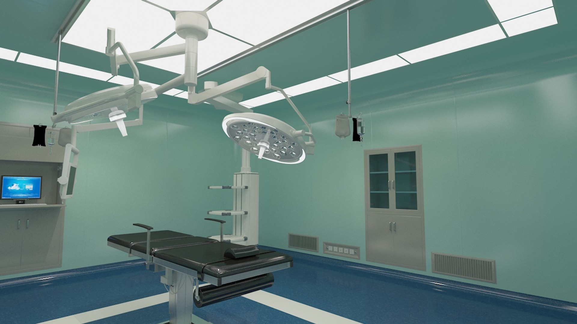 3D Operation Room Model - TurboSquid 2258595