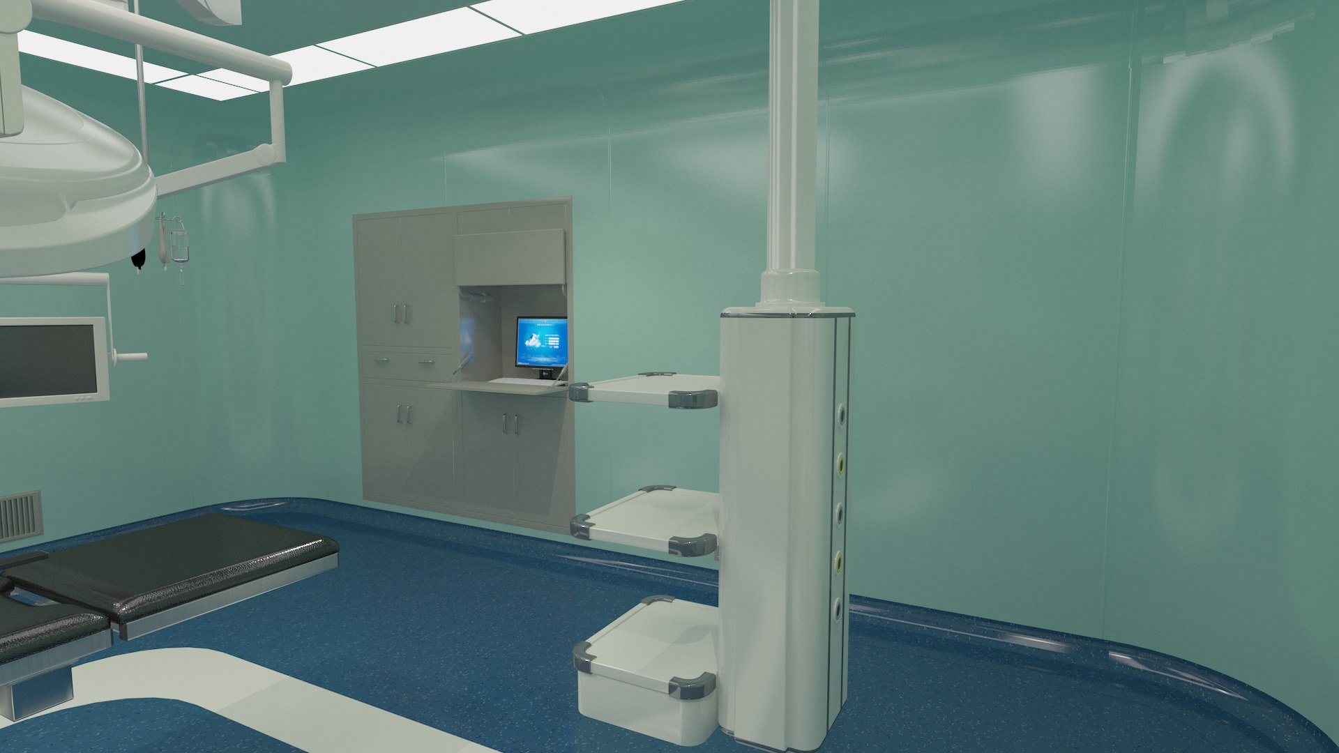 3D Operation Room Model - TurboSquid 2258595