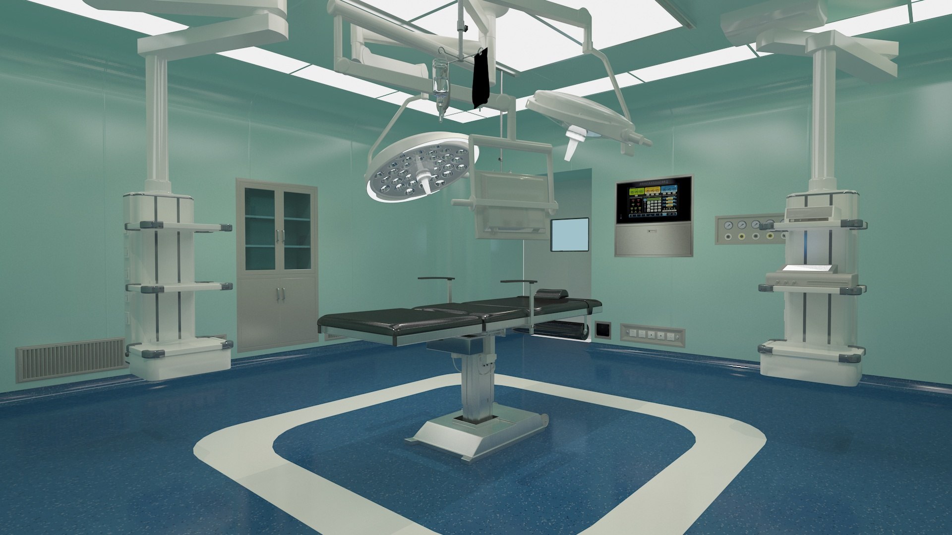 3D Operation Room Model - TurboSquid 2258595
