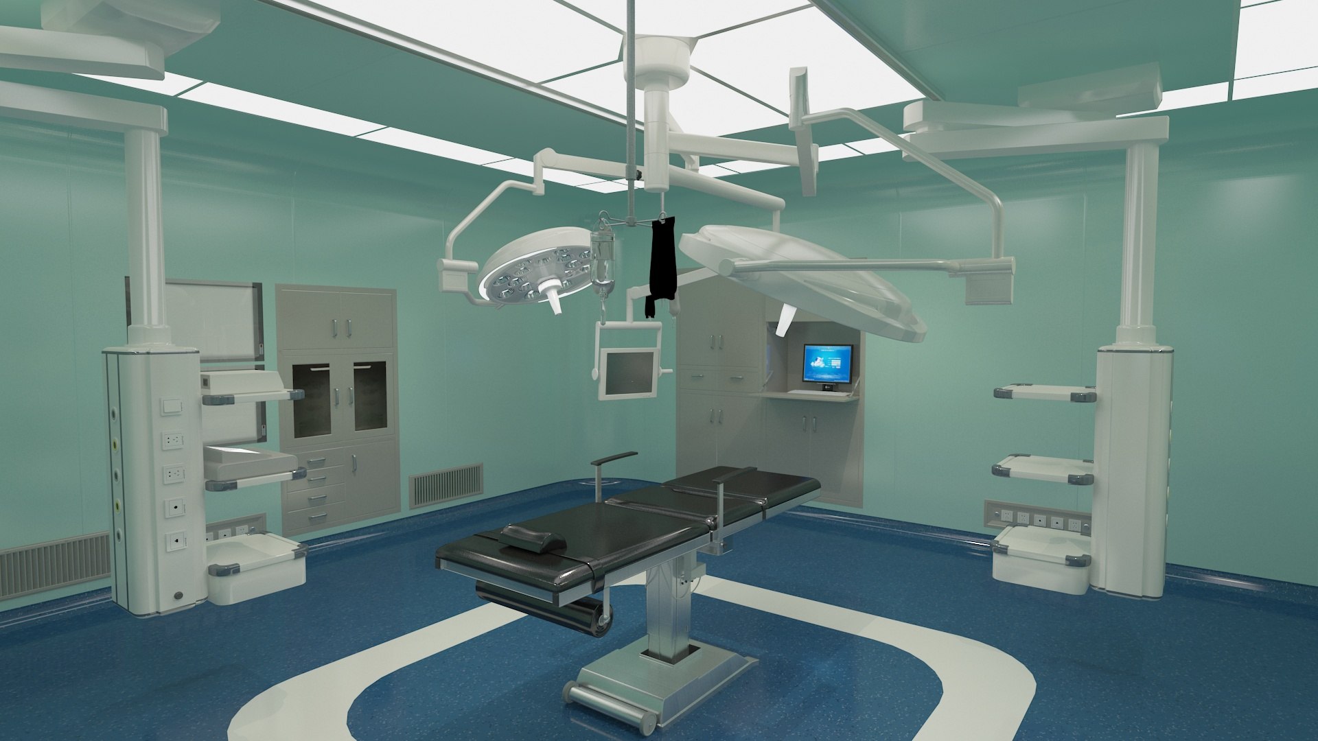3D Operation Room Model - TurboSquid 2258595