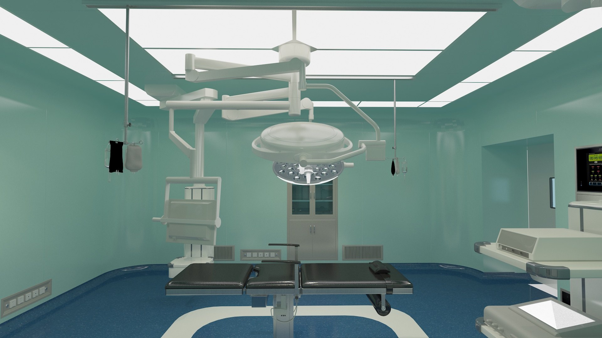 3D Operation Room Model - TurboSquid 2258595