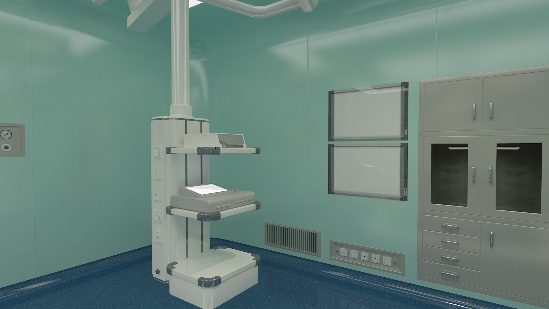 3D Operation Room Model - TurboSquid 2258595