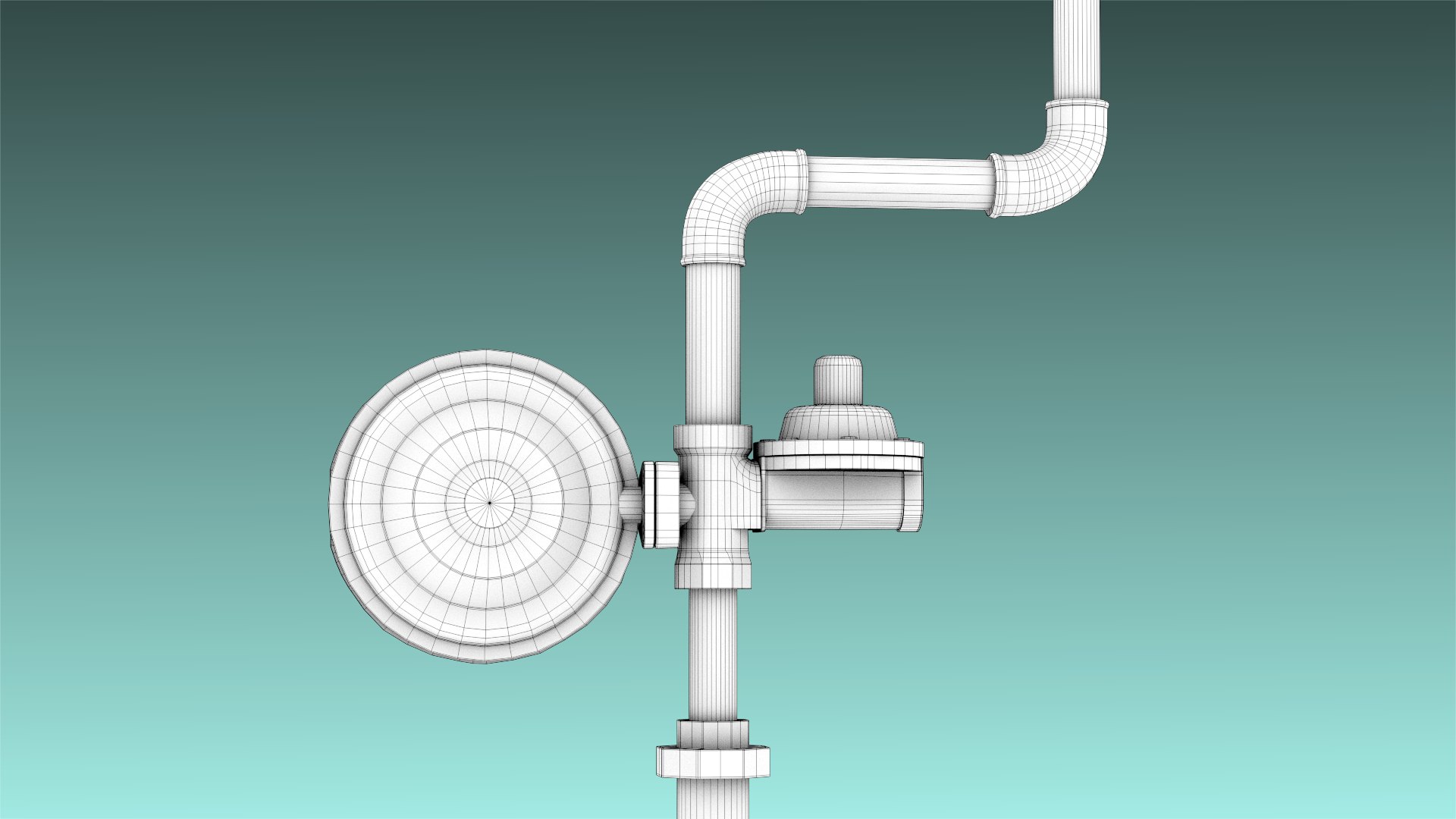 Low-poly Gas Regulator 3D Model - TurboSquid 1633579