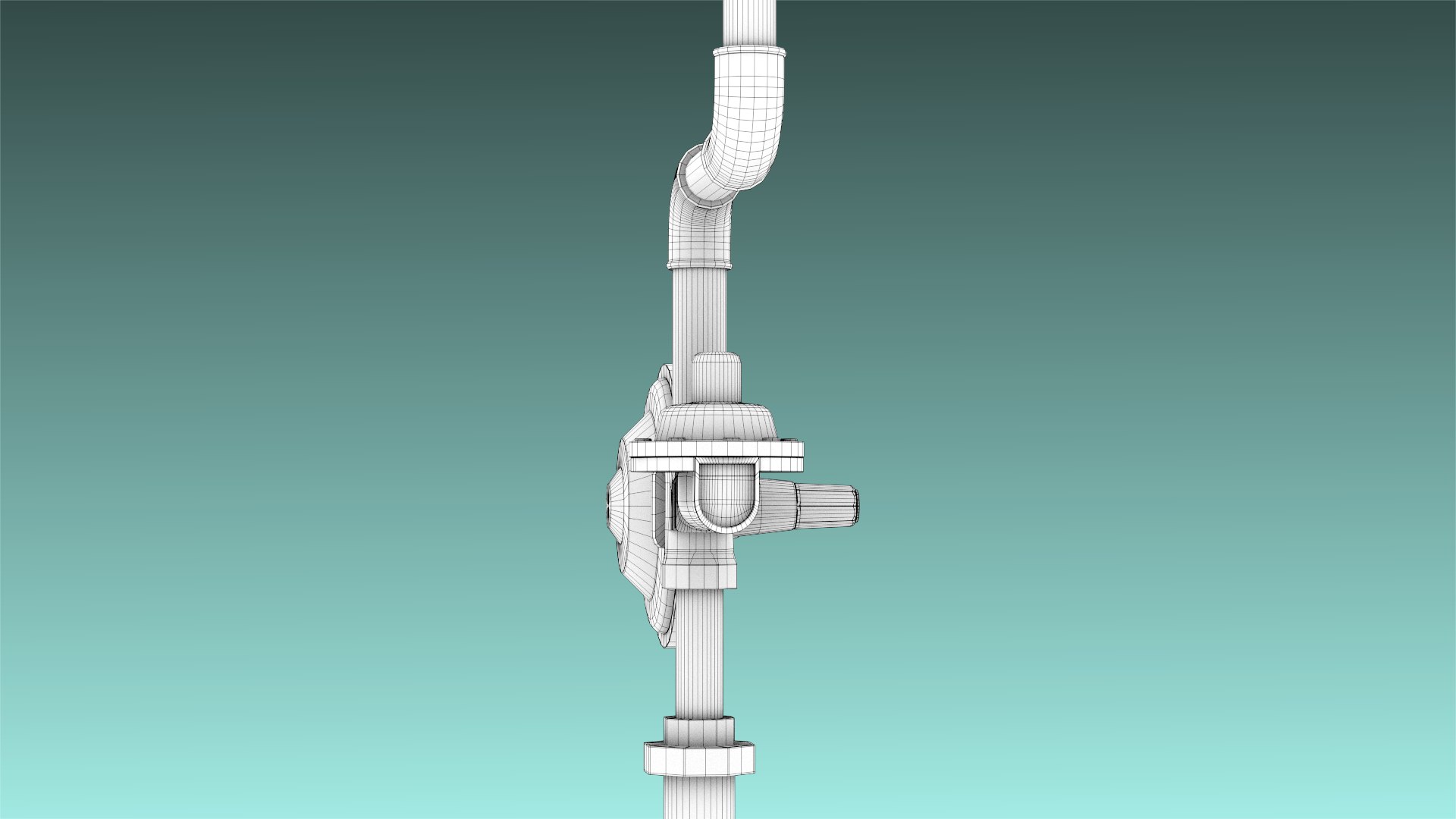 Low-poly Gas Regulator 3D Model - TurboSquid 1633579