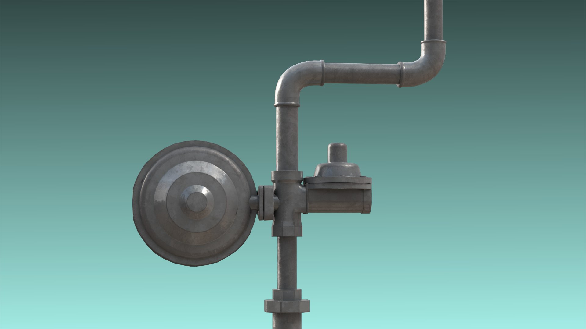 Low-poly Gas Regulator 3D Model - TurboSquid 1633579