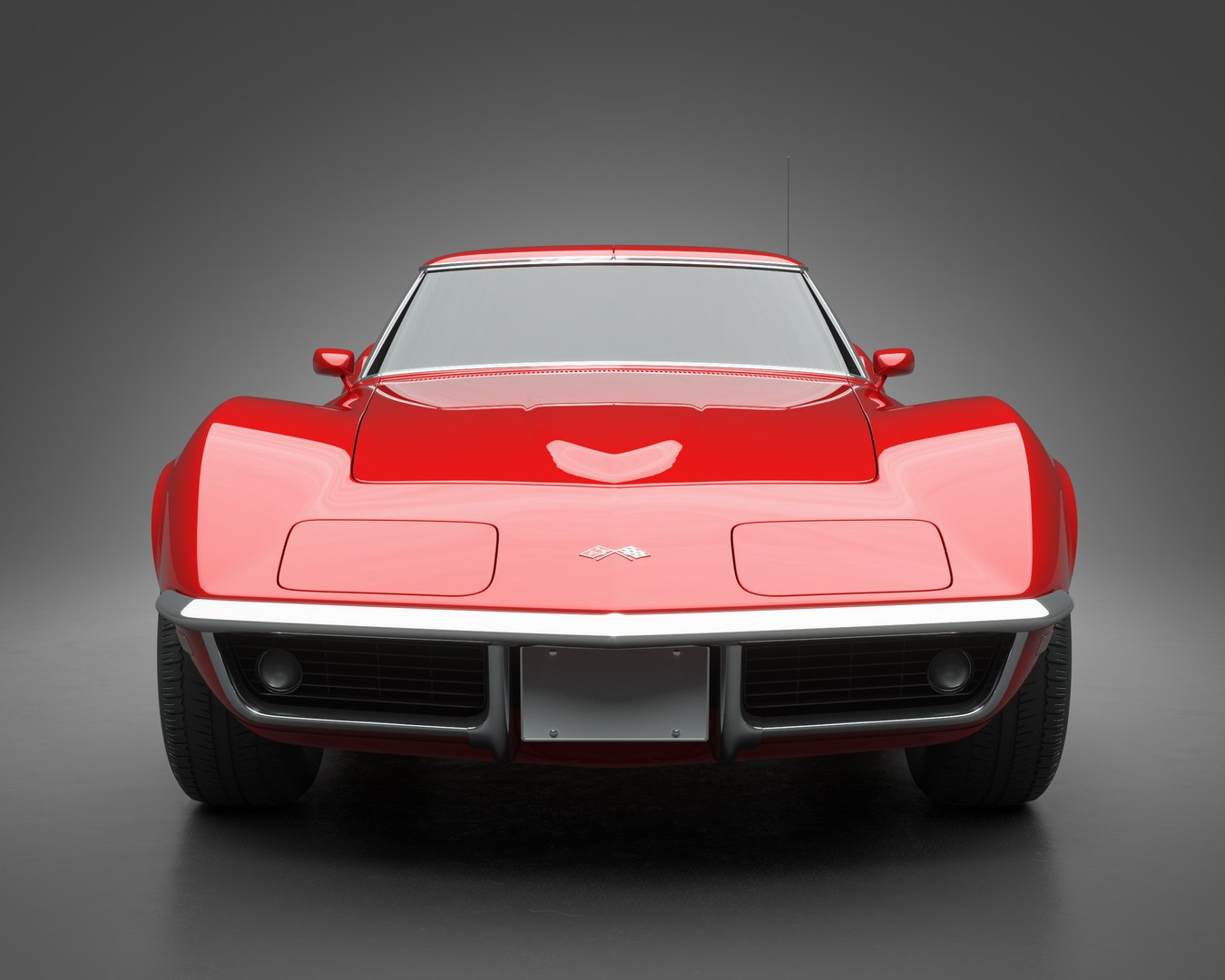 1969 Chevrolet Corvette 3D Model - TurboSquid 1743250