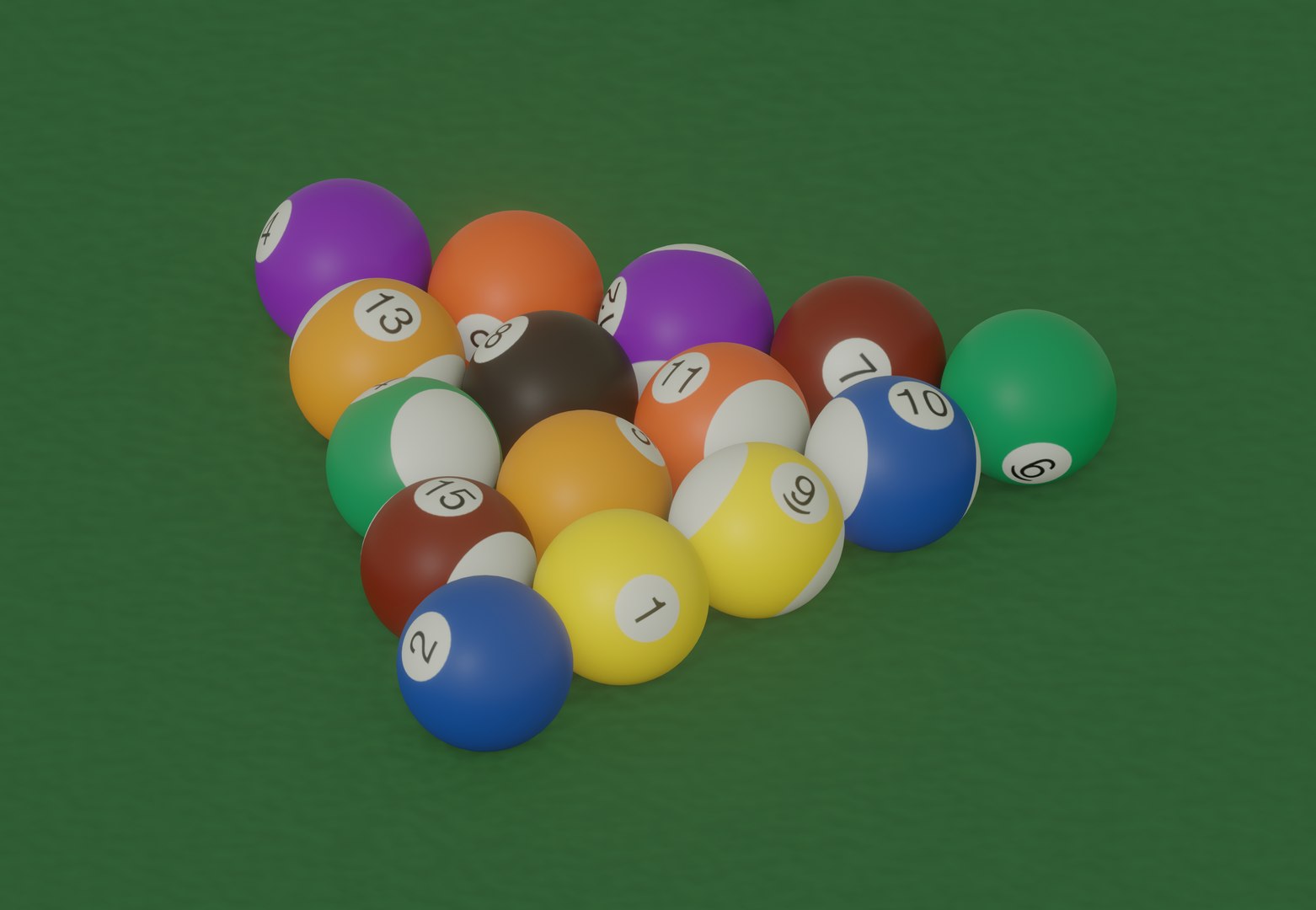 Billiard 3D Model - TurboSquid 2197223