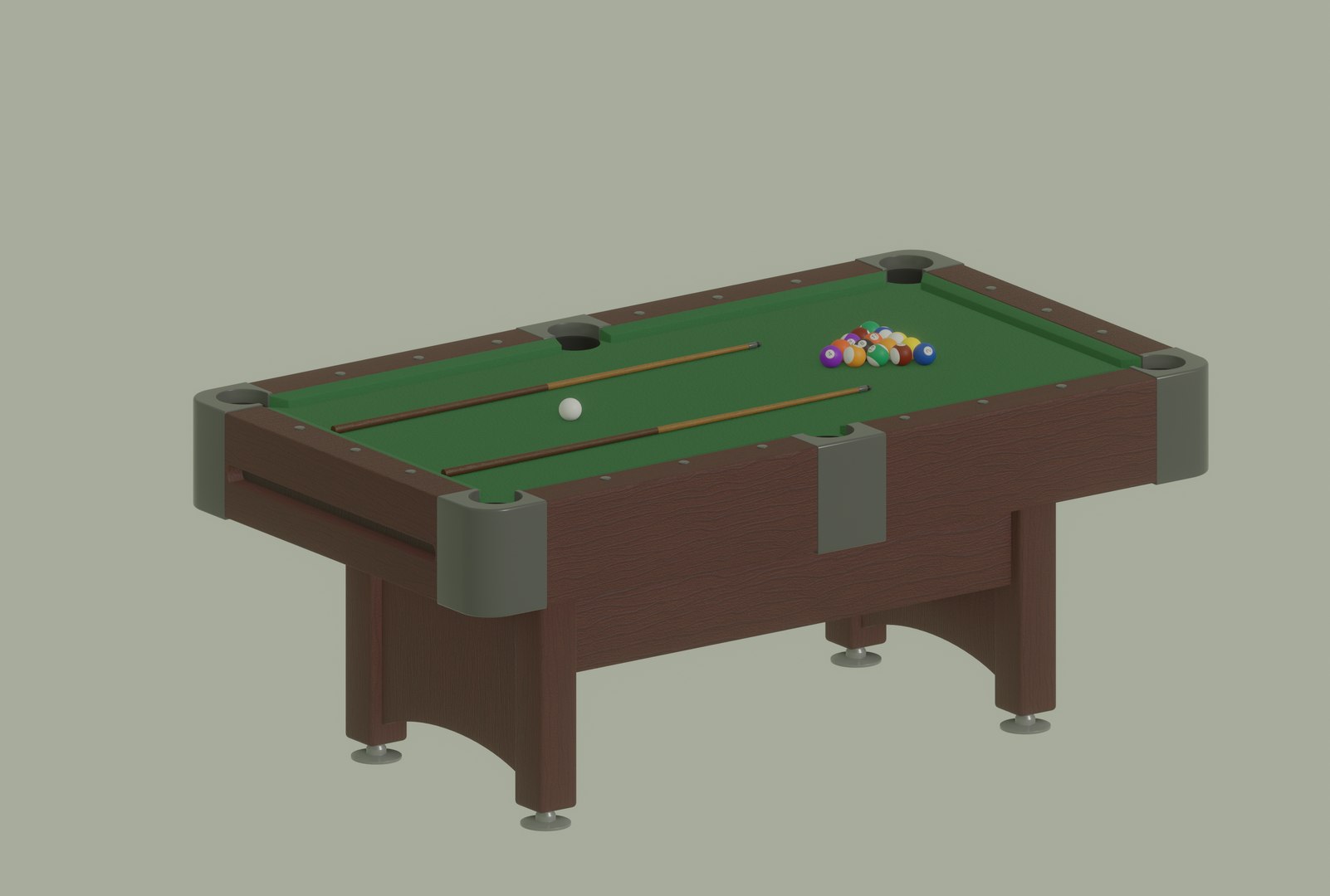 Billiard 3D Model - TurboSquid 2197223