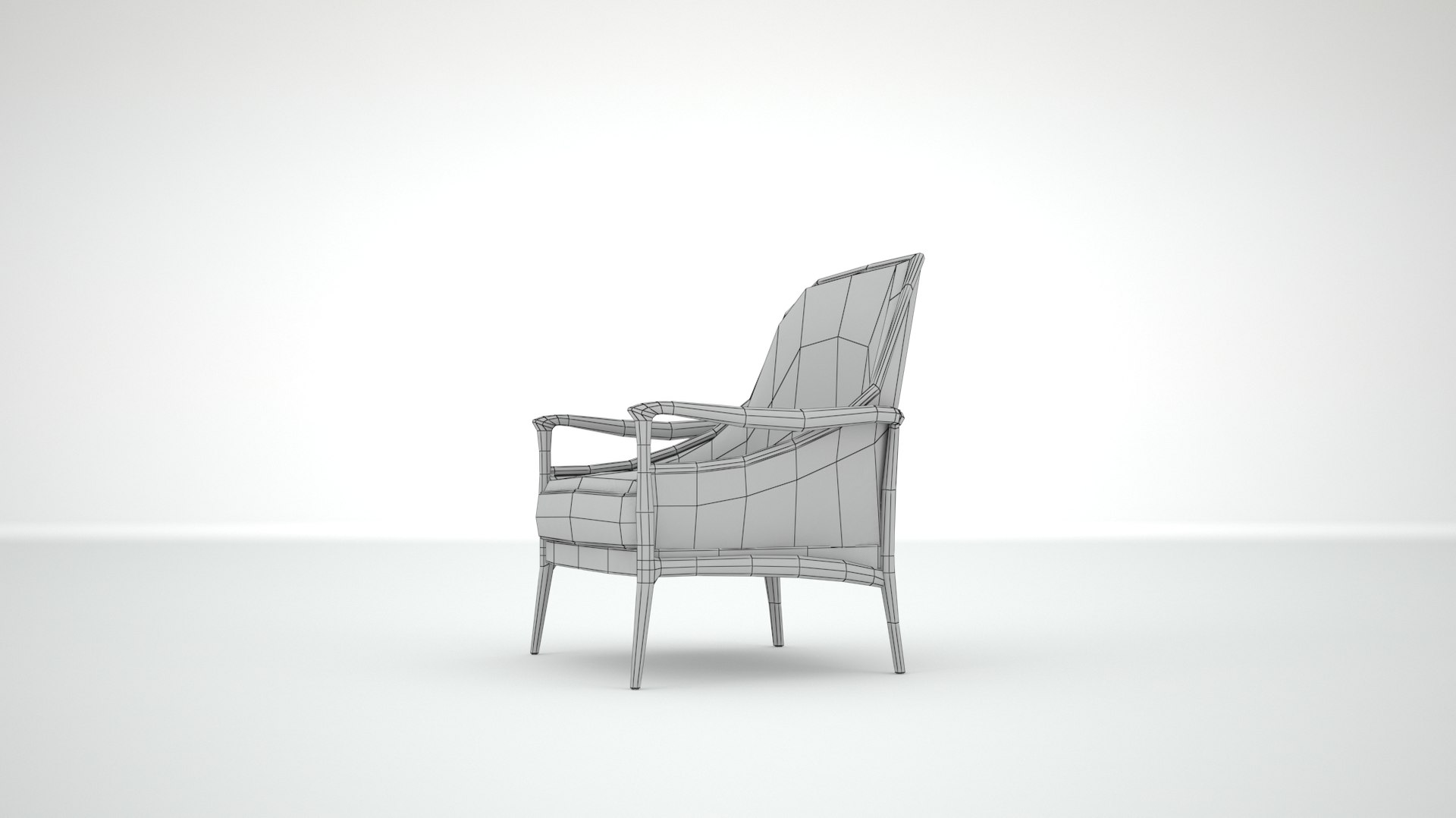 Arm Chair Butaca 3D Model - TurboSquid 1336568