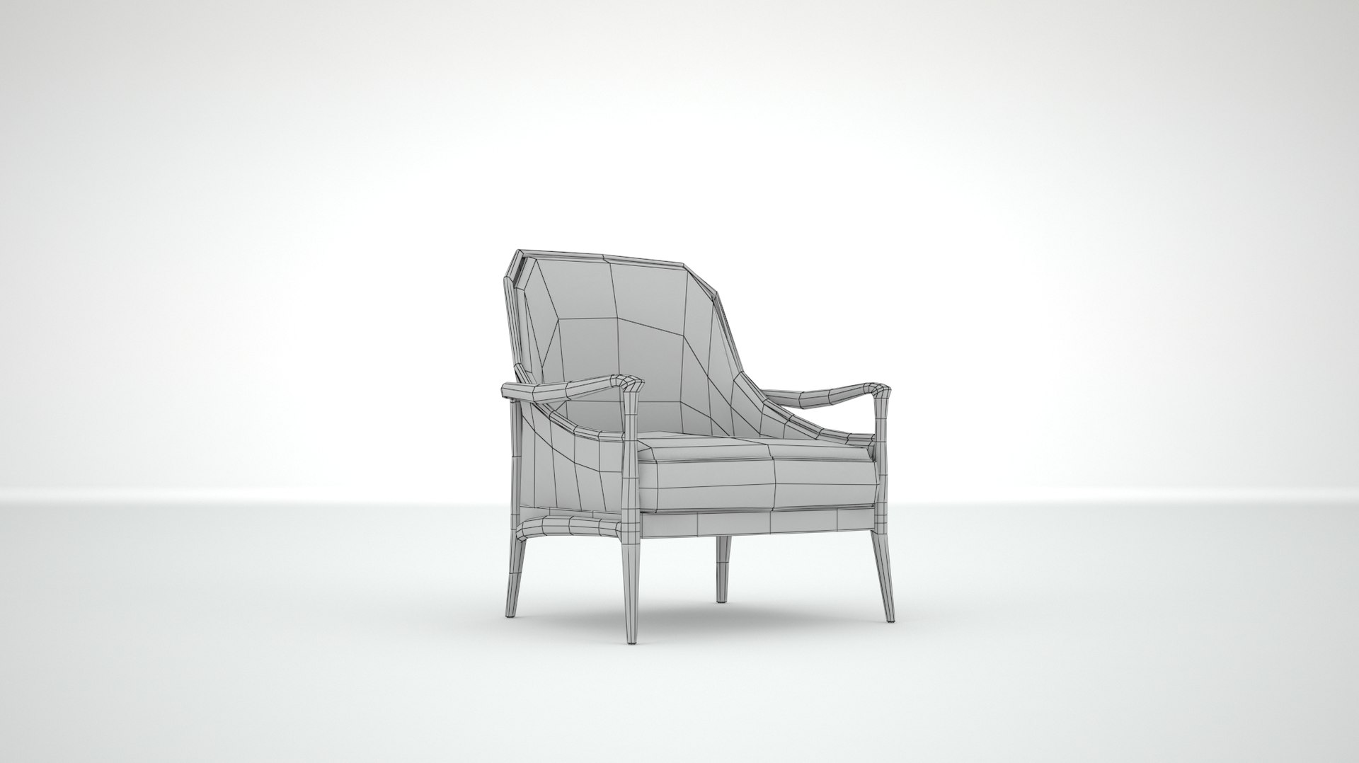 Arm Chair Butaca 3D Model - TurboSquid 1336568