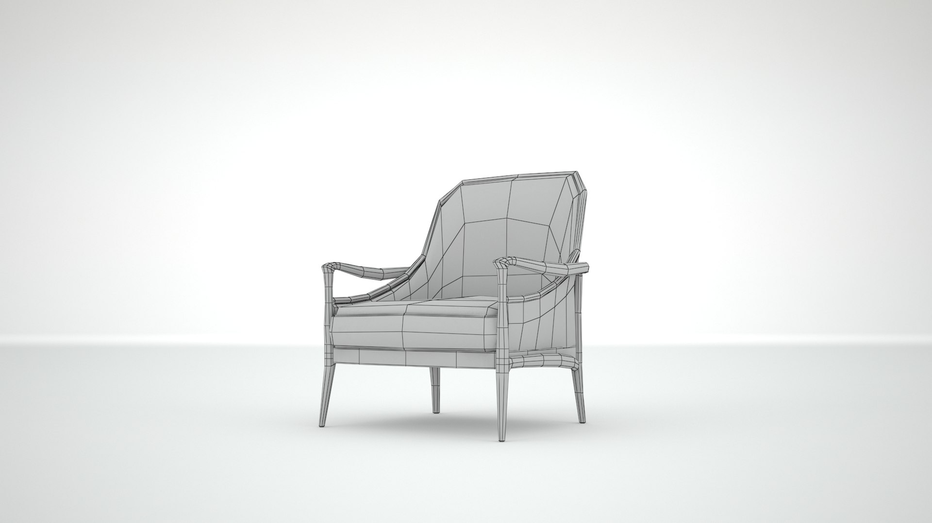 Arm Chair Butaca 3D Model - TurboSquid 1336568