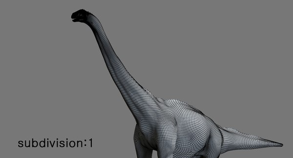modelo 3d Brontosaurus 3D (Rigged) - TurboSquid 1407823
