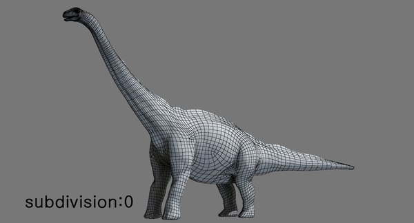 modelo 3d Brontosaurus 3D (Rigged) - TurboSquid 1407823