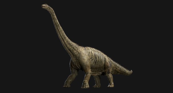 modelo 3d Brontosaurus 3D (Rigged) - TurboSquid 1407823