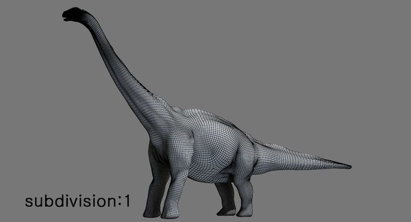 modelo 3d Brontosaurus 3D (Rigged) - TurboSquid 1407823