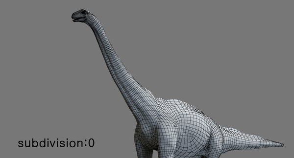 modelo 3d Brontosaurus 3D (Rigged) - TurboSquid 1407823