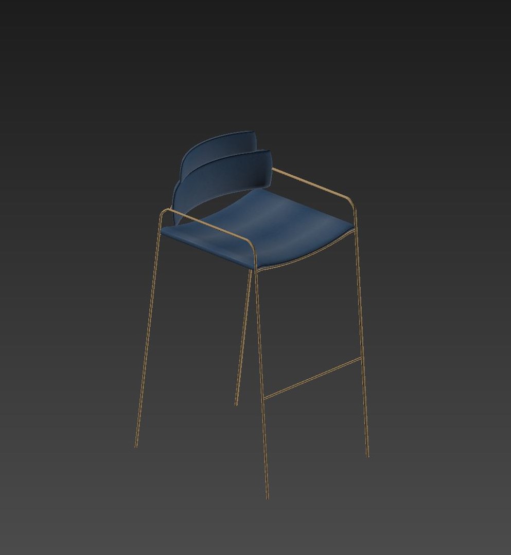 Bar Chair Model - TurboSquid 1364605