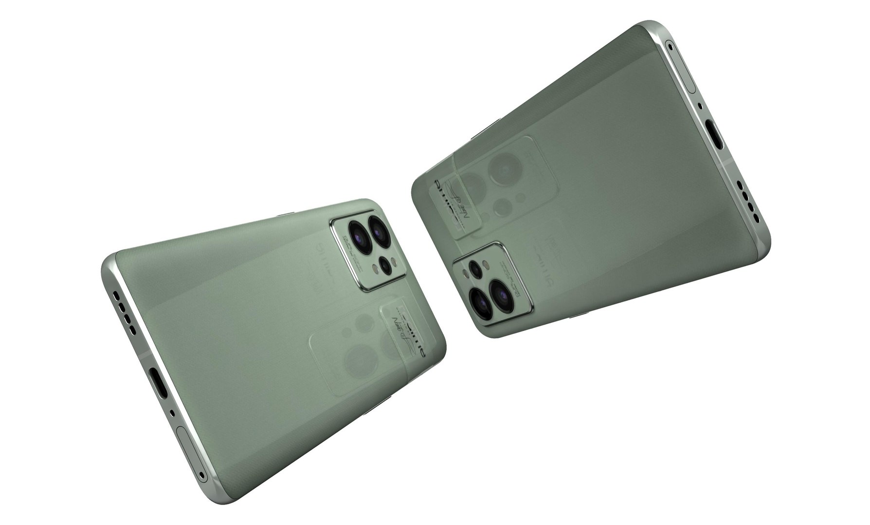 Realme 9 GT2 Pro Green Model - TurboSquid 1944608
