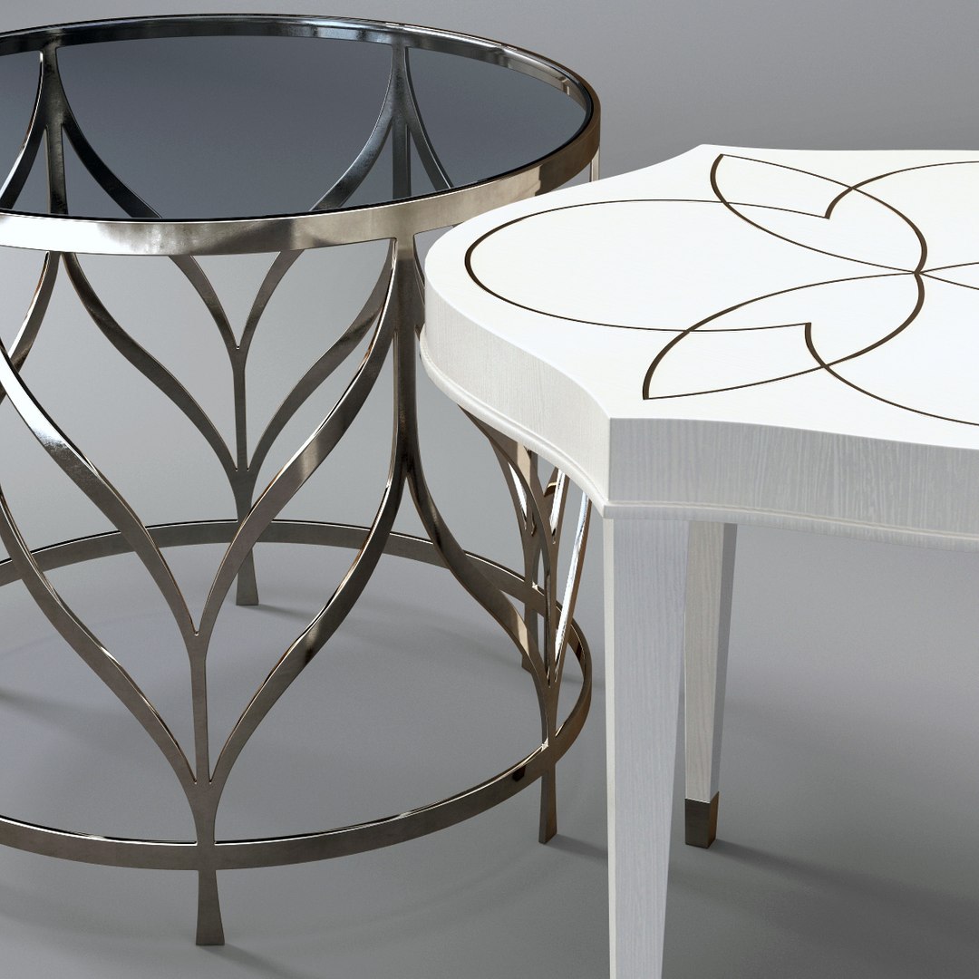 Calista Accent Table 3D - TurboSquid 1421013