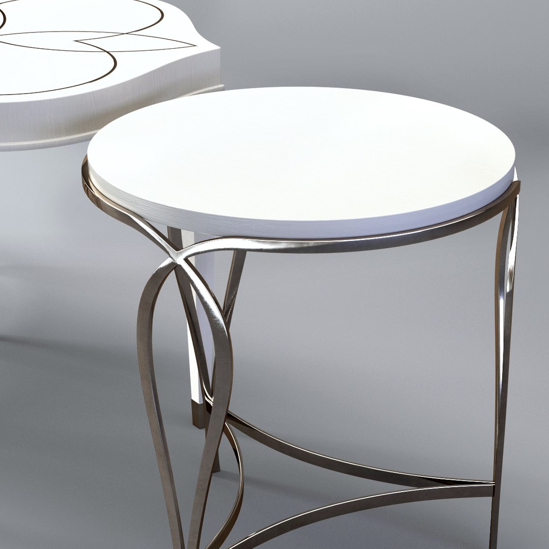 Calista Accent Table 3D - TurboSquid 1421013