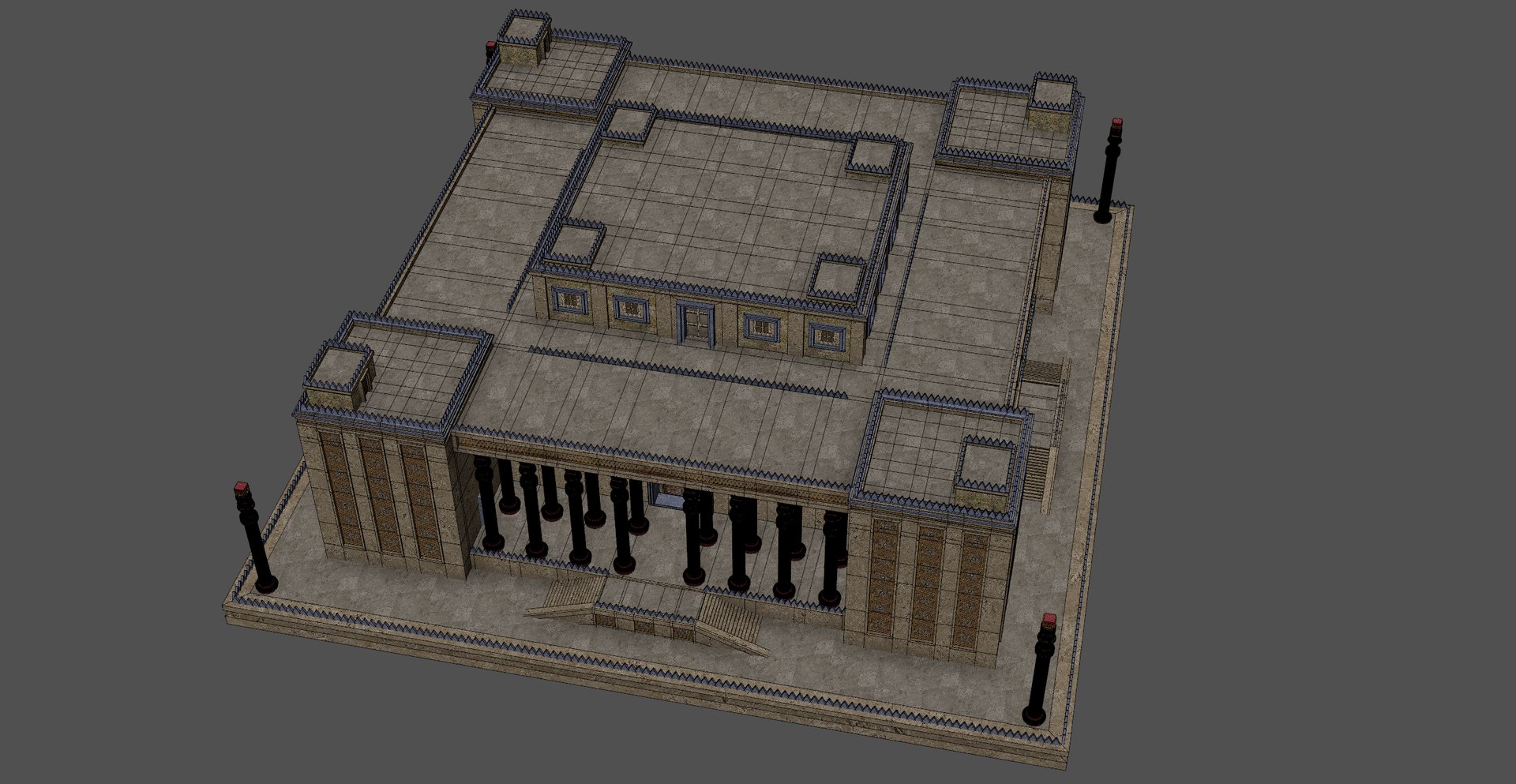 Apadana Palace V2 Persepolis 3D Model - TurboSquid 2366260