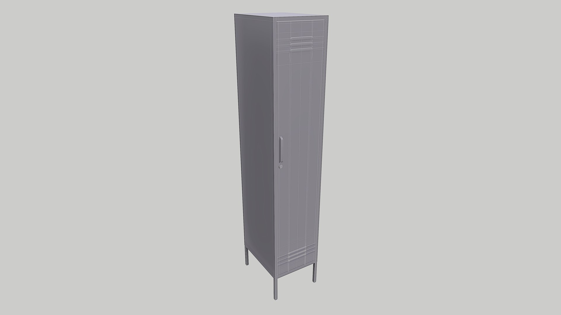 3D Model Lockers V4 With PBR 4K 8K - TurboSquid 1790315