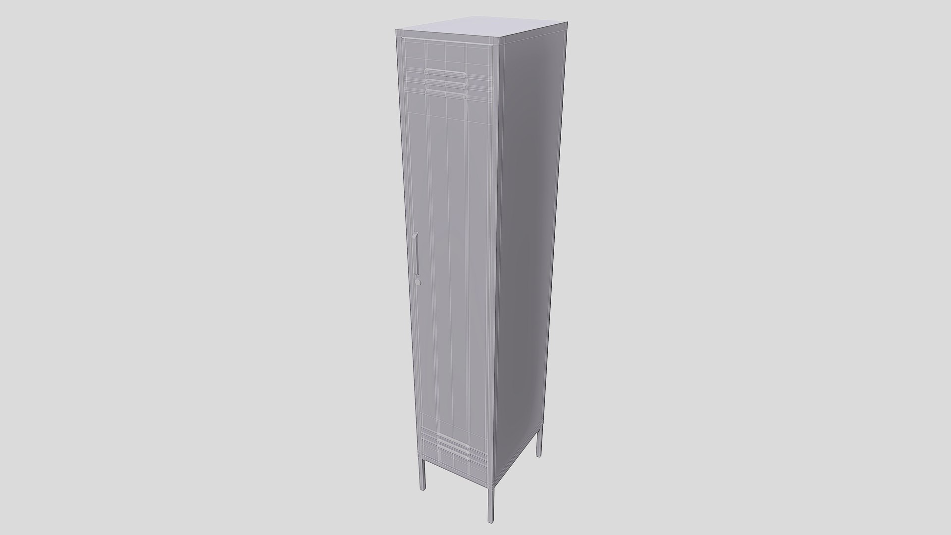 3D Model Lockers V4 With PBR 4K 8K - TurboSquid 1790315