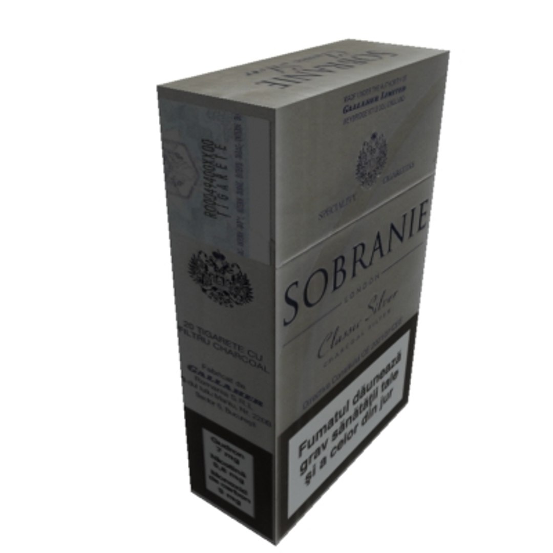 Sobranie Classic Silver 3d Max