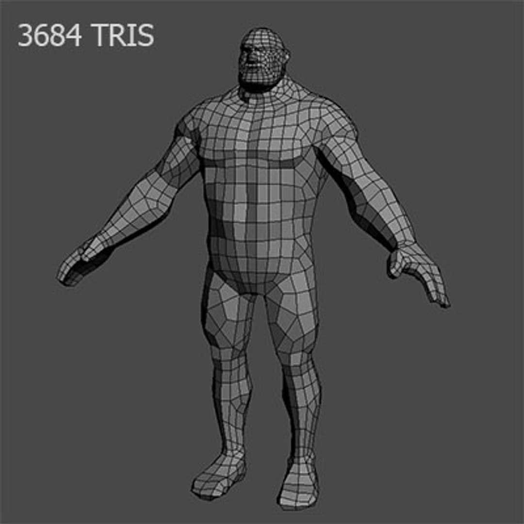 Normal Mapped 3d Model