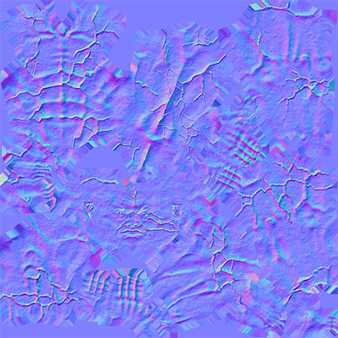 Normal Mapped 3d Model