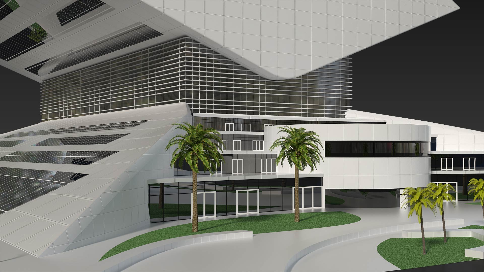 3D Mohammed Bin Rashid Library Model - TurboSquid 2470070
