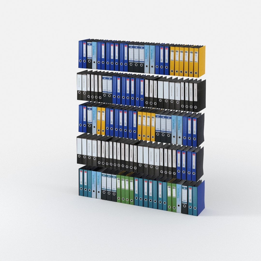 3d folder model