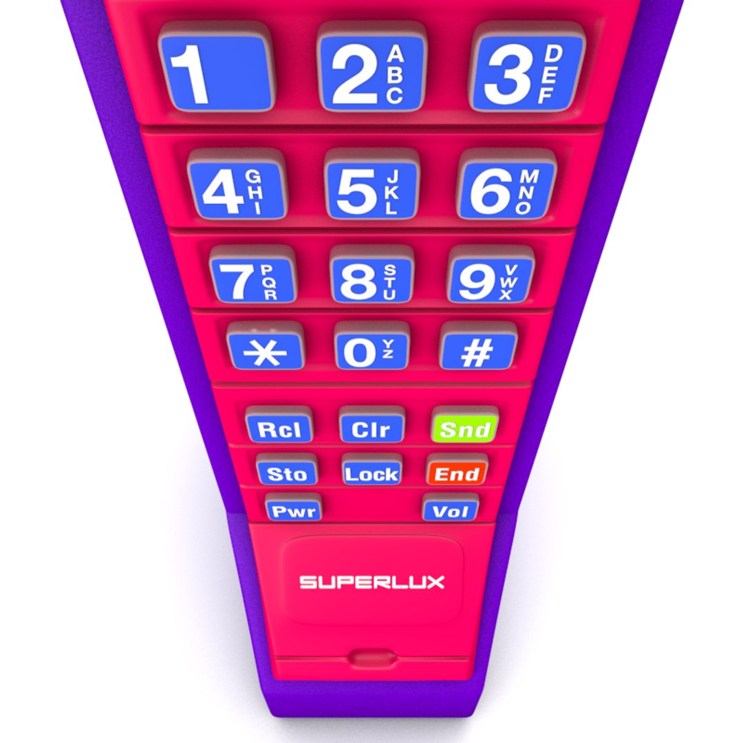 Phone Brick Cellphone 3d Model