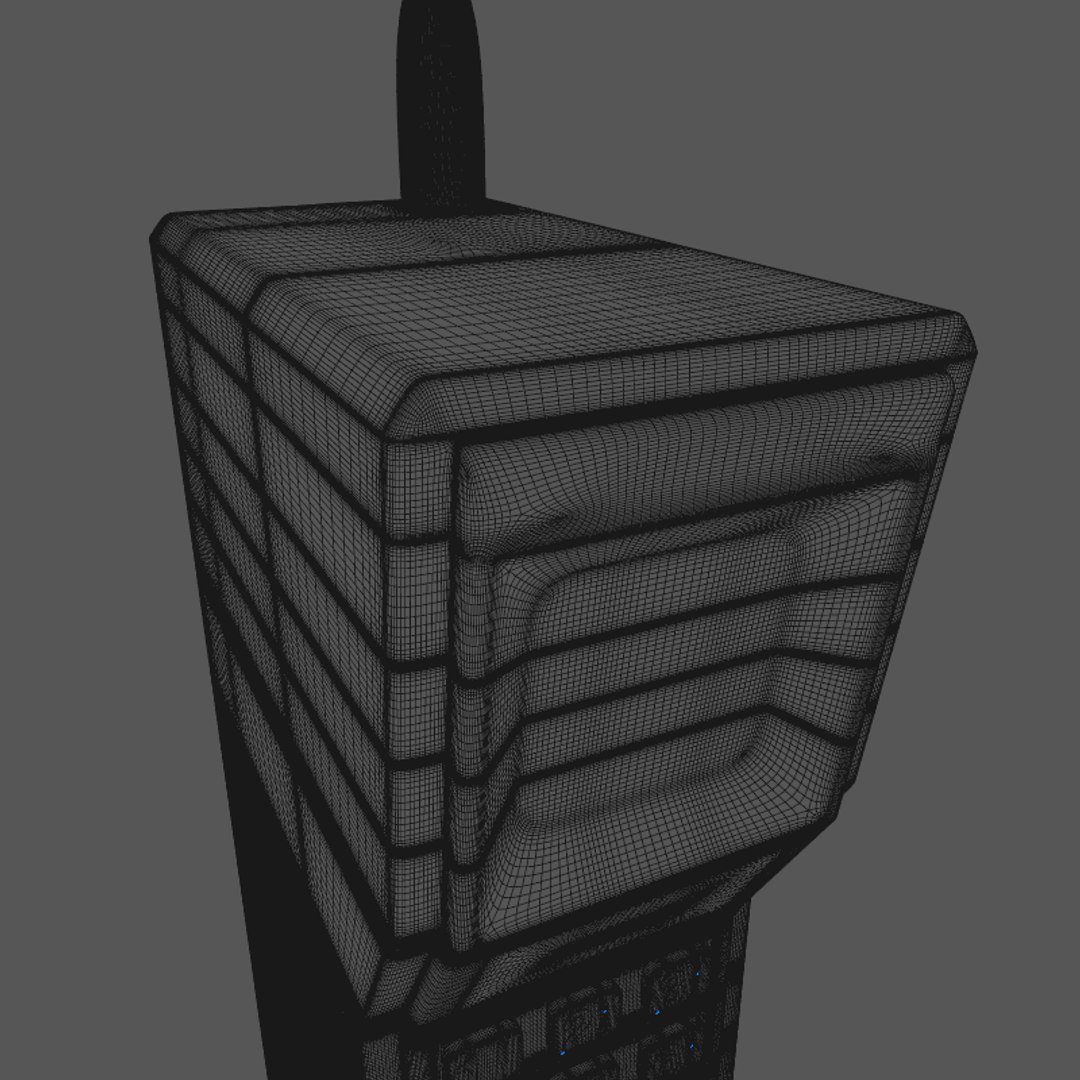 Phone Brick Cellphone 3d Model