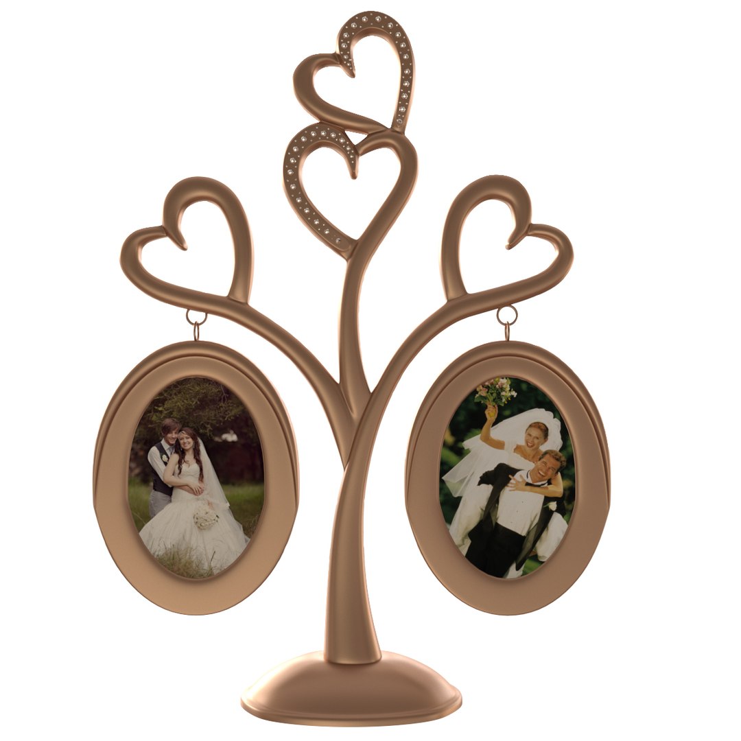 photo frame collage 3d model