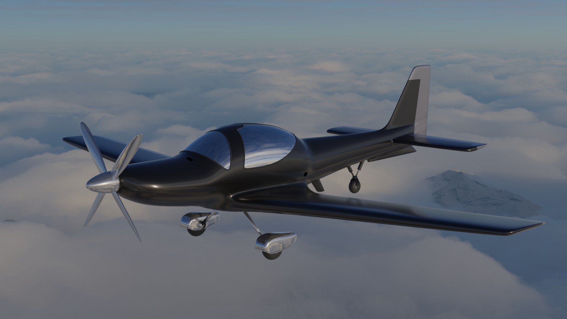 3D model modern plane - TurboSquid 1609574