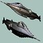 3d model fantasy submarine