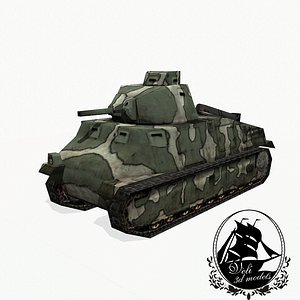 3d model stridsvagn 41 strv tank