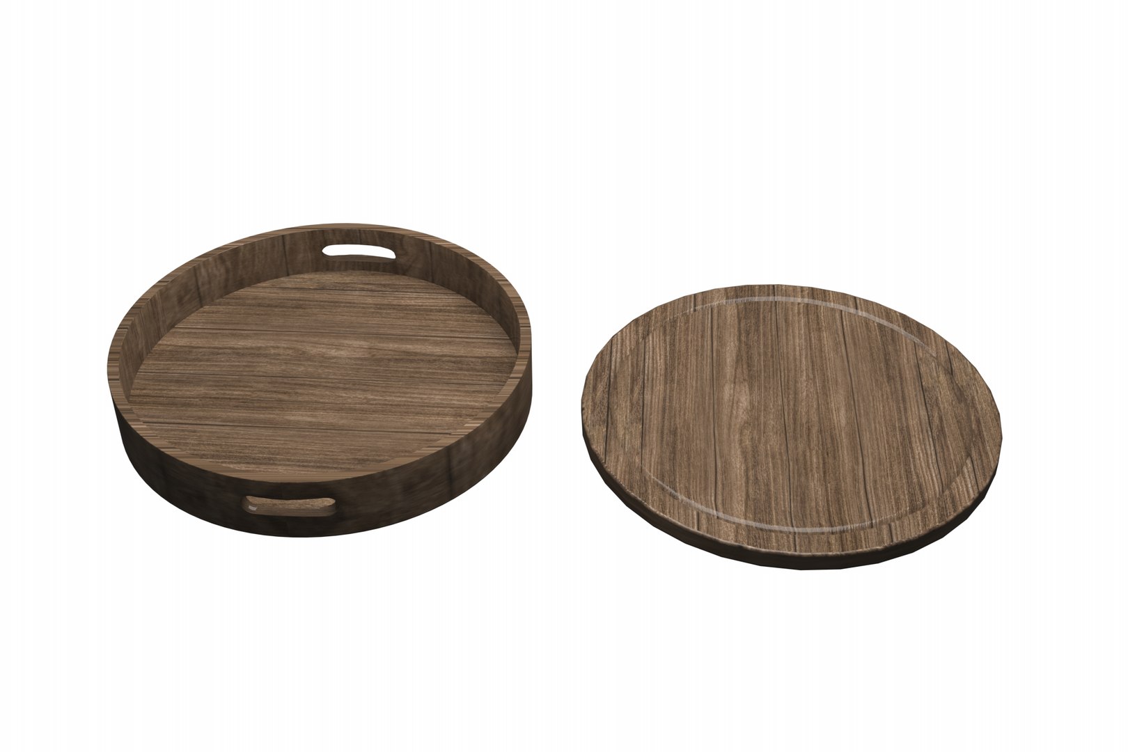 Circle Tray 3D Model - TurboSquid 1758653