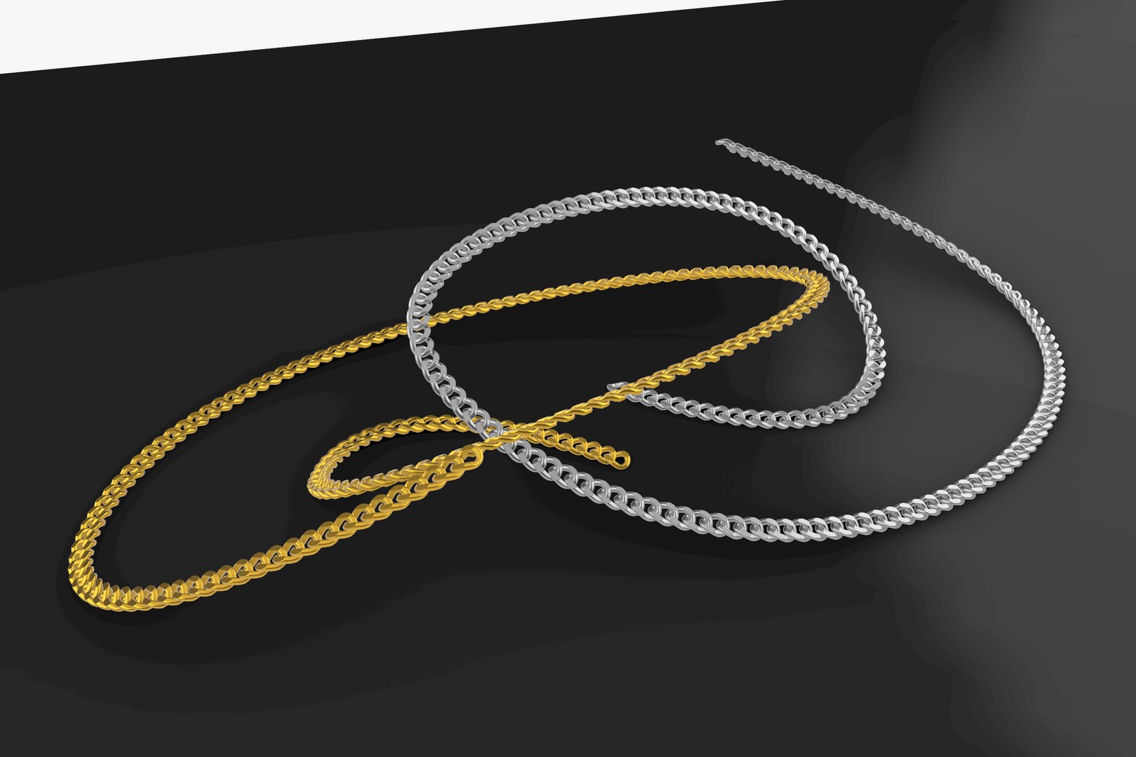 3D Jewelry Necklace Chains - TurboSquid 1965996