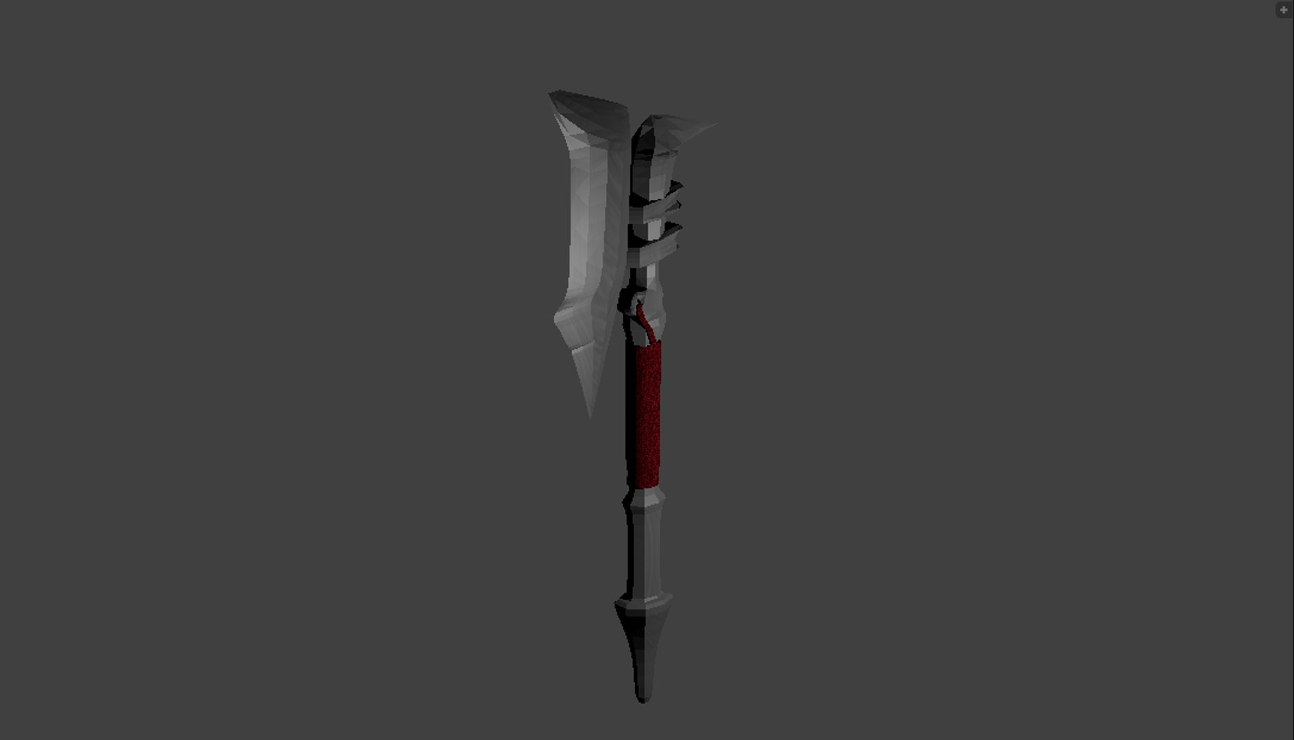 orc axe 3d blend