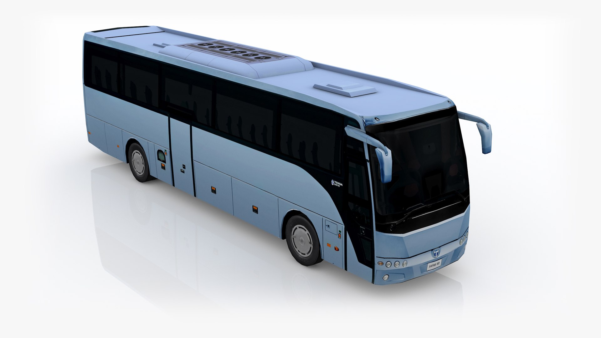 3d Temsa Safari Rd Bus Model