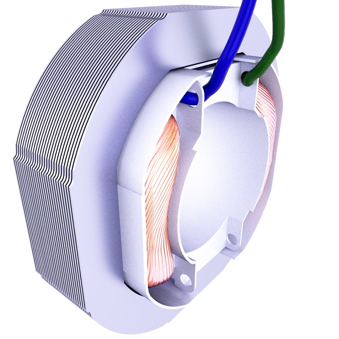 3D Professional Electric Motor Stator 39 Model - TurboSquid 2096762