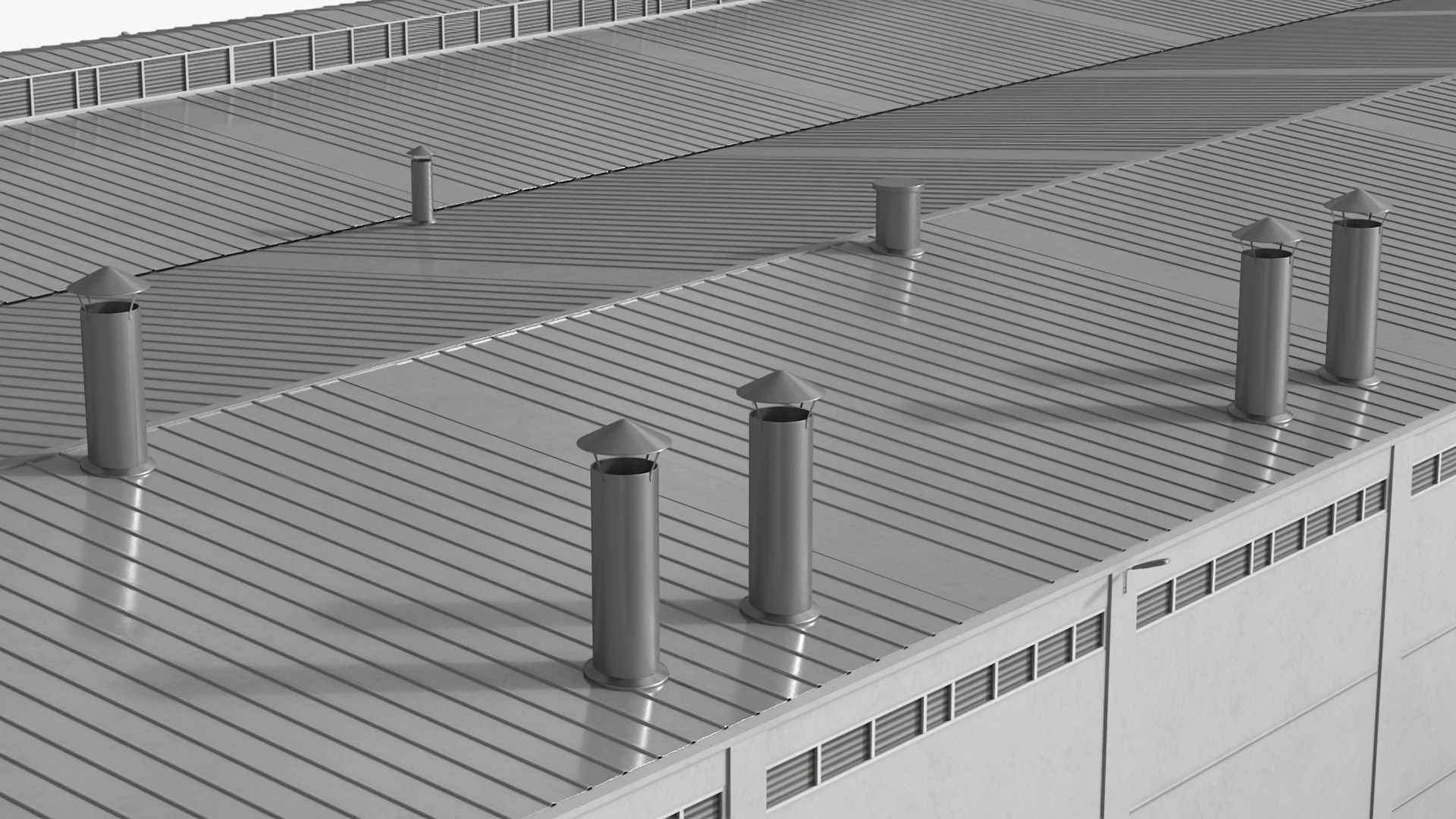 Large Factory Building 3D Model - TurboSquid 2279886