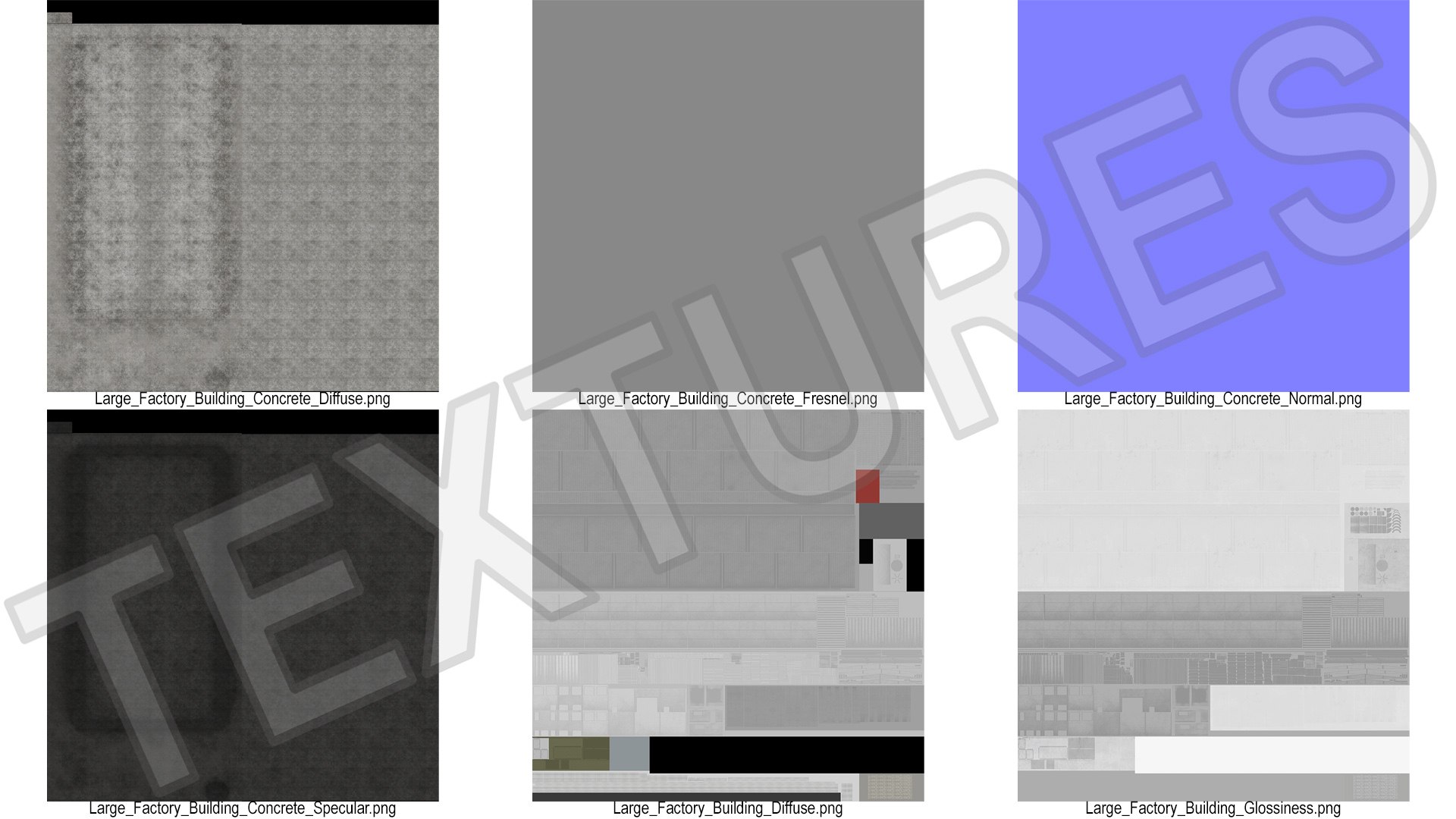Large Factory Building 3D Model - TurboSquid 2279886