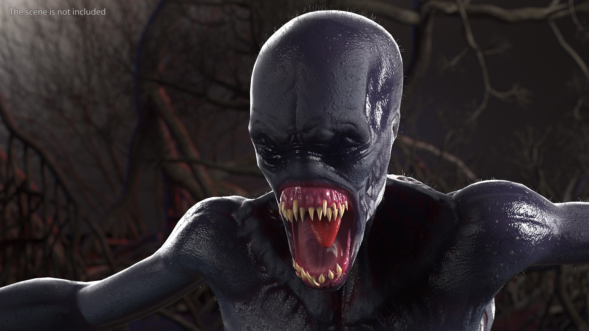 3D Creature Attacking Pose Monster Beast - TurboSquid 1699098